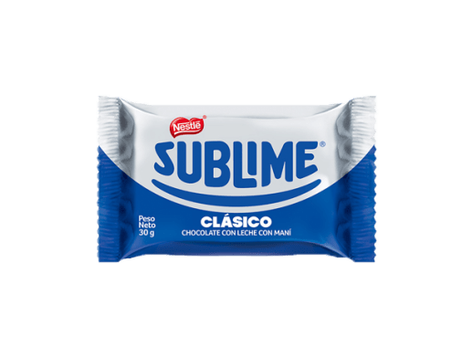 Sublime classic chocolate 30 grs - box 24 und – PERU EXPORTA